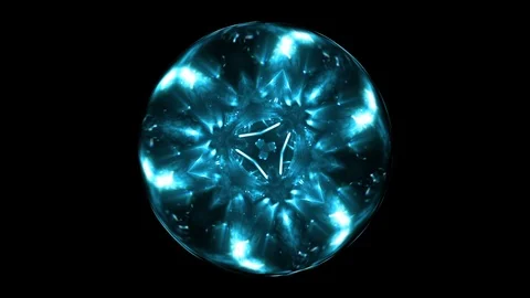 Animated light effects of a spiritual me... | Stock Video | Pond5