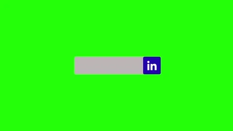 Animated linkedin Logo And Name With A S... | Stock Video | Pond5