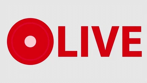 Live Stream Icon Stock Video Footage | Royalty Free Live Stream Icon ...