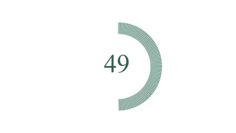 Animated loading counting icon on a whit... | Stock Video | Pond5