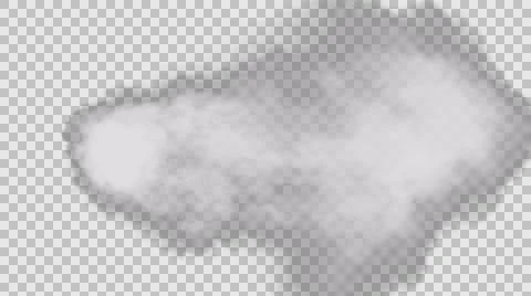 Animated locomotive's steam - top view s... | Stock Video | Pond5