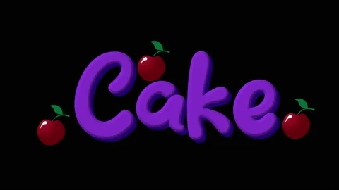 Cake Logo Design Stock Footage ~ Royalty Free Stock Videos | Pond5