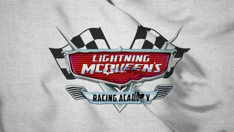 Animated logo of the The Racing Academy.... | Stock Video | Pond5