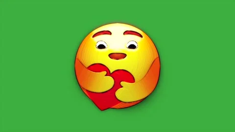 Animated loop video emoji on green scree... | Stock Video | Pond5