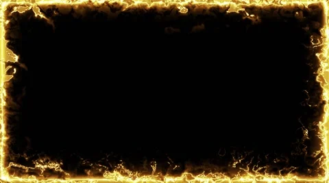 Animated loopable square frame of golden... | Stock Video | Pond5