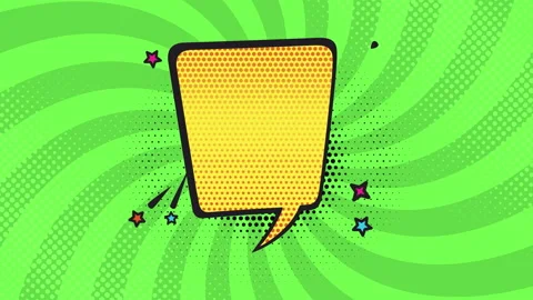 Animated looped pop art background. | Stock Video | Pond5