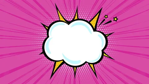 Animated looped pop art background wih c... | Stock Video | Pond5