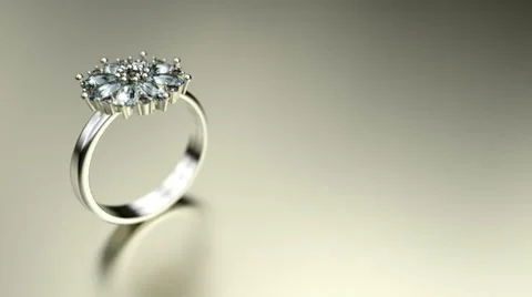 Animated Wedding Ring Stock Video Footage | Royalty Free Animated ...