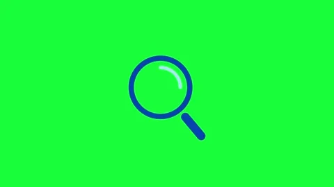 Animated Magnifying Glass icon backgrou... | Stock Video | Pond5