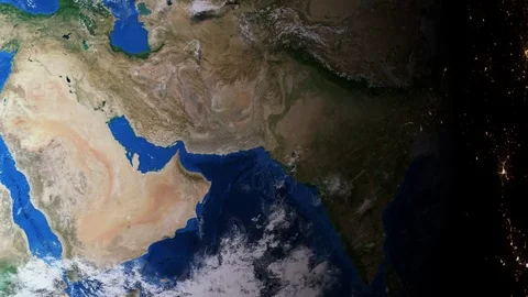 Animated Map of kingdom of Saudi Arabia ... | Stock Video | Pond5