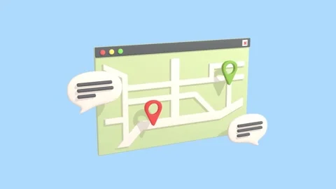 Animated Route Maps Stock Videos – Royalty-Free HD & 4K Videos | Page 5