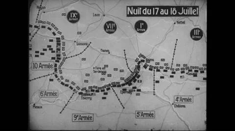 Animated map showing locations of battle... | Stock Video | Pond5