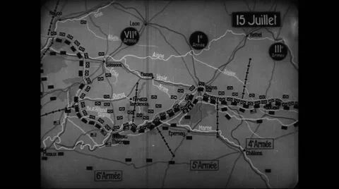 Animated map showing locations of battle... | Stock Video | Pond5