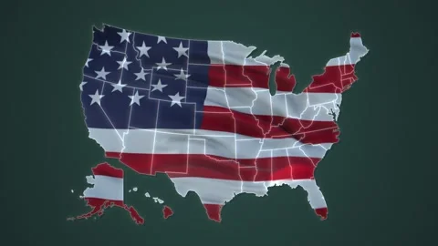 animated map showing the state of Texas ... | Stock Video | Pond5
