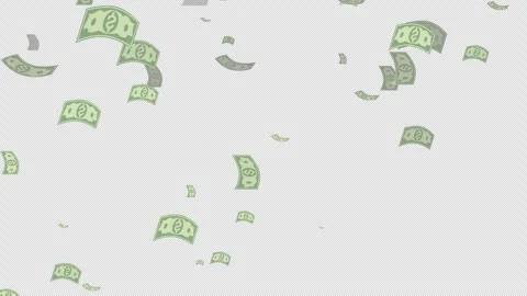 Animated Money Falling Stock Video Footage | Royalty Free Animated ...