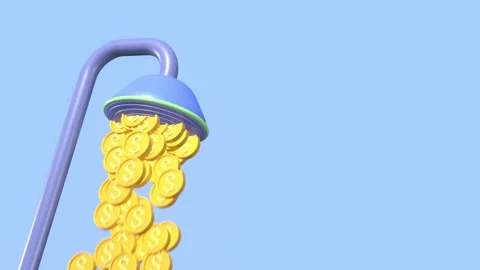 Animated Money Falling Stock Video Footage | Royalty Free Animated ...