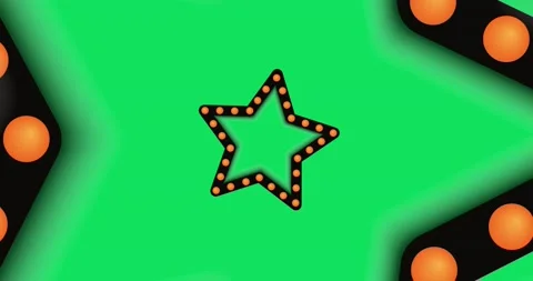 Animated motion graphics of beautiful st... | Stock Video | Pond5