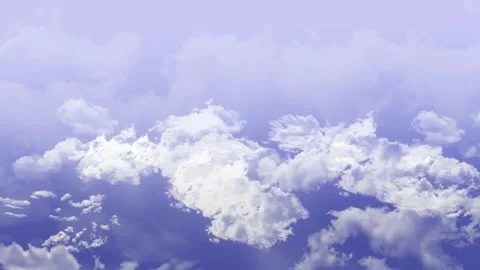 Animated Moving Daytime Clouds in the sk... | Stock Video | Pond5