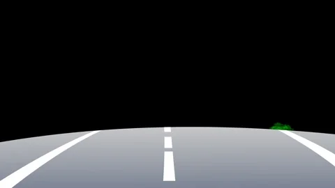 Animated Road Loop Stock Footage ~ Royalty Free Stock Videos | Pond5