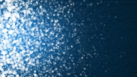 Animated Moving white particles with blu... | Stock Video | Pond5
