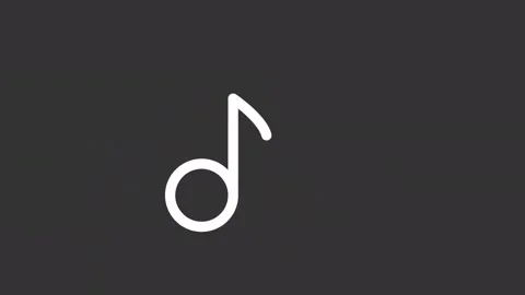 Animated Music Note Stock Video Footage | Royalty Free Animated Music ...