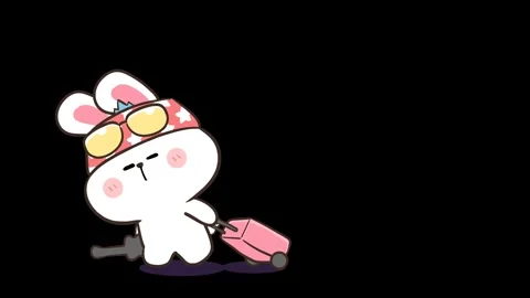 Rabbit Transparent Background Stock Videos – Royalty-Free HD & 4K ...