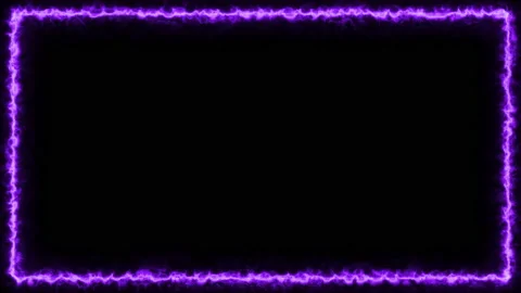 Animated neon frame for captions and tit... | Stock Video | Pond5