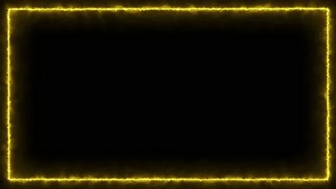 Animated neon frame for inscriptions and... | Stock Video | Pond5