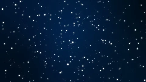 Animated night sky with stars | Stock Video | Pond5
