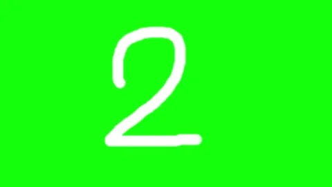 Animated number hand drawn doodle isolat... | Stock Video | Pond5