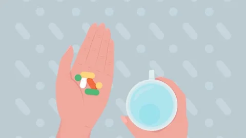 Medication Cartoon Stock Video Footage | Royalty Free Medication ...