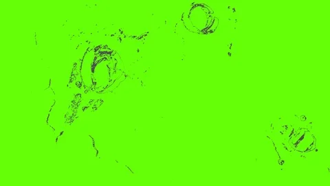 Animated old film effect on green screen... | Stock Video | Pond5