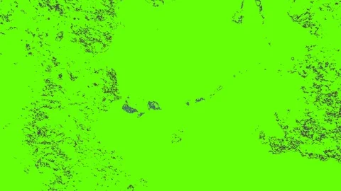 Animated old film effect on green screen... | Stock Video | Pond5