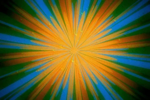 animated orange and green light rays | Stock Video | Pond5