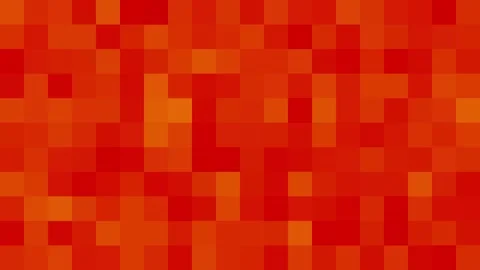 Animated orange color pixel art loop bac... | Stock Video | Pond5