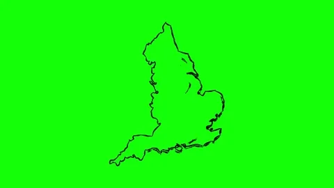 England Map Counties Stock Footage ~ Royalty Free Stock Videos | Pond5