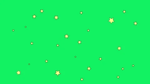 Yellow Stars Animated Stock Footage ~ Royalty Free Stock Videos | Pond5