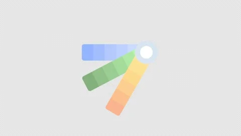 Animated paint sample swatches | Stock Video | Pond5