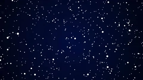 Animated particle Flying Through Blue Ne... | Stock Video | Pond5