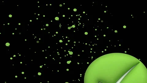 animated particle of Like or correct sym... | Stock Video | Pond5