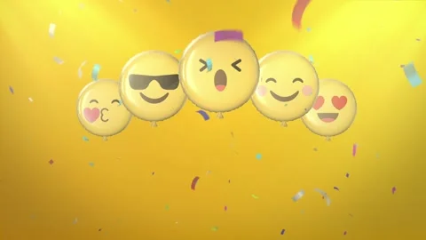 Party Face Emoji Stock Footage ~ Royalty Free Stock Videos | Pond5