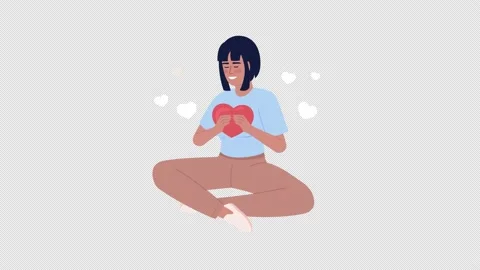 Animated passionate feelings loader | Stock Video | Pond5