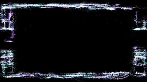 Animated picture image frame with blue s... | Stock Video | Pond5
