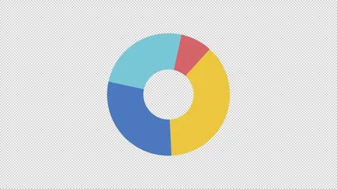 Animated pie chart | Stock Video | Pond5