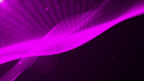 Animated pink color wavy pattern particl... | Stock Video | Pond5
