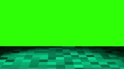 Animated Pixelated loop on green screen ... | Stock Video | Pond5