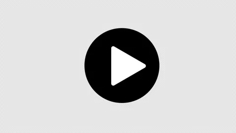 Animated play and stop button icon conce... | Stock Video | Pond5