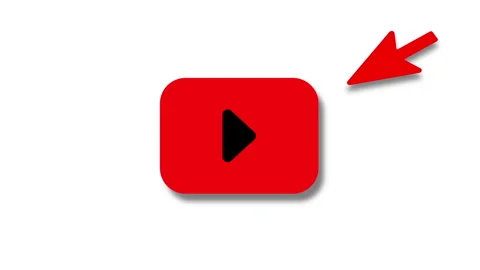 Animated play button with red indicating... | Stock Video | Pond5