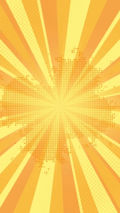 Animated pop art background with halfton | Stock Video | Pond5