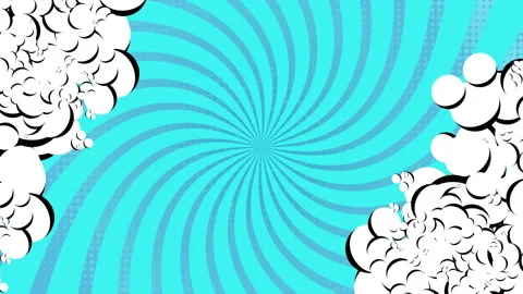 Animated pop art comic background with p... | Stock Video | Pond5